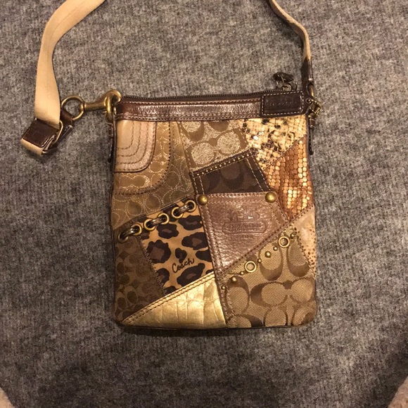 Coach | Bags | Multi Pattern Coach Crossbody Purse | Poshmark